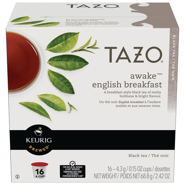 Starbucks Tazo Awake English Breakfast-Style Black Tea, 16 x 4.3 g ...