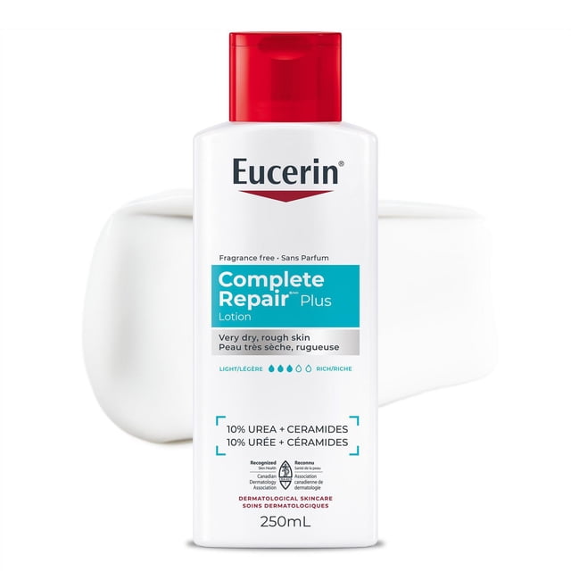 Eucerin Complete Repair Plus Moisturizing Lotion with 10% Urea and ...