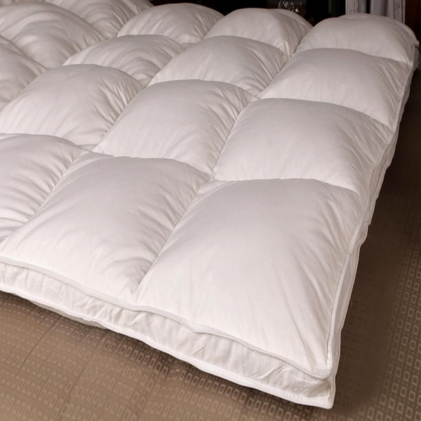 Royal Elite White Goose Featherbed - Walmart.ca