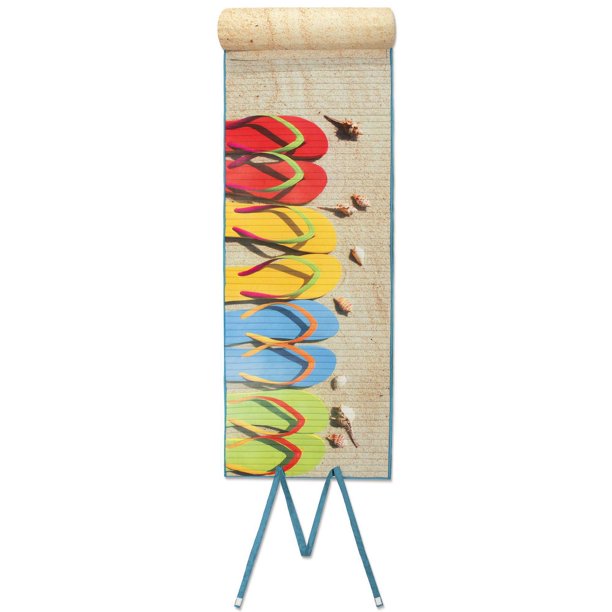Roll-up beach mat, Flip Flop design - Walmart.ca