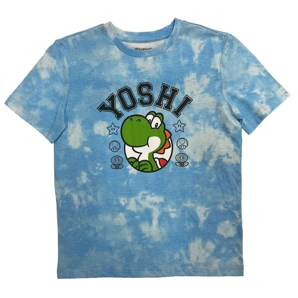 Super Mario Boys Yoshi Varsity Short Sleeve Crew - Walmart.ca