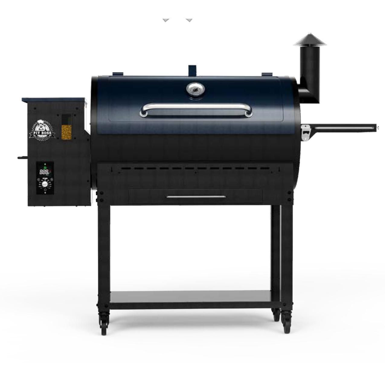 Pit Boss 1000S Wood Fired Pellet Grill with Flame Broiler, 1000 Sq. In ...