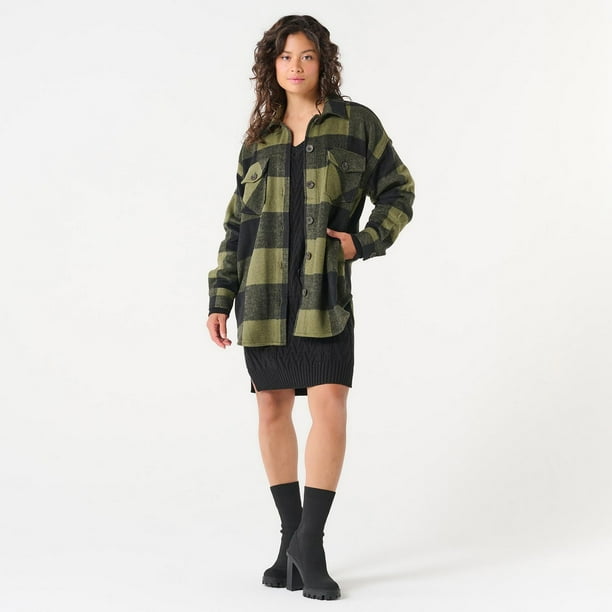DV PLAID SHACKET - Walmart.ca
