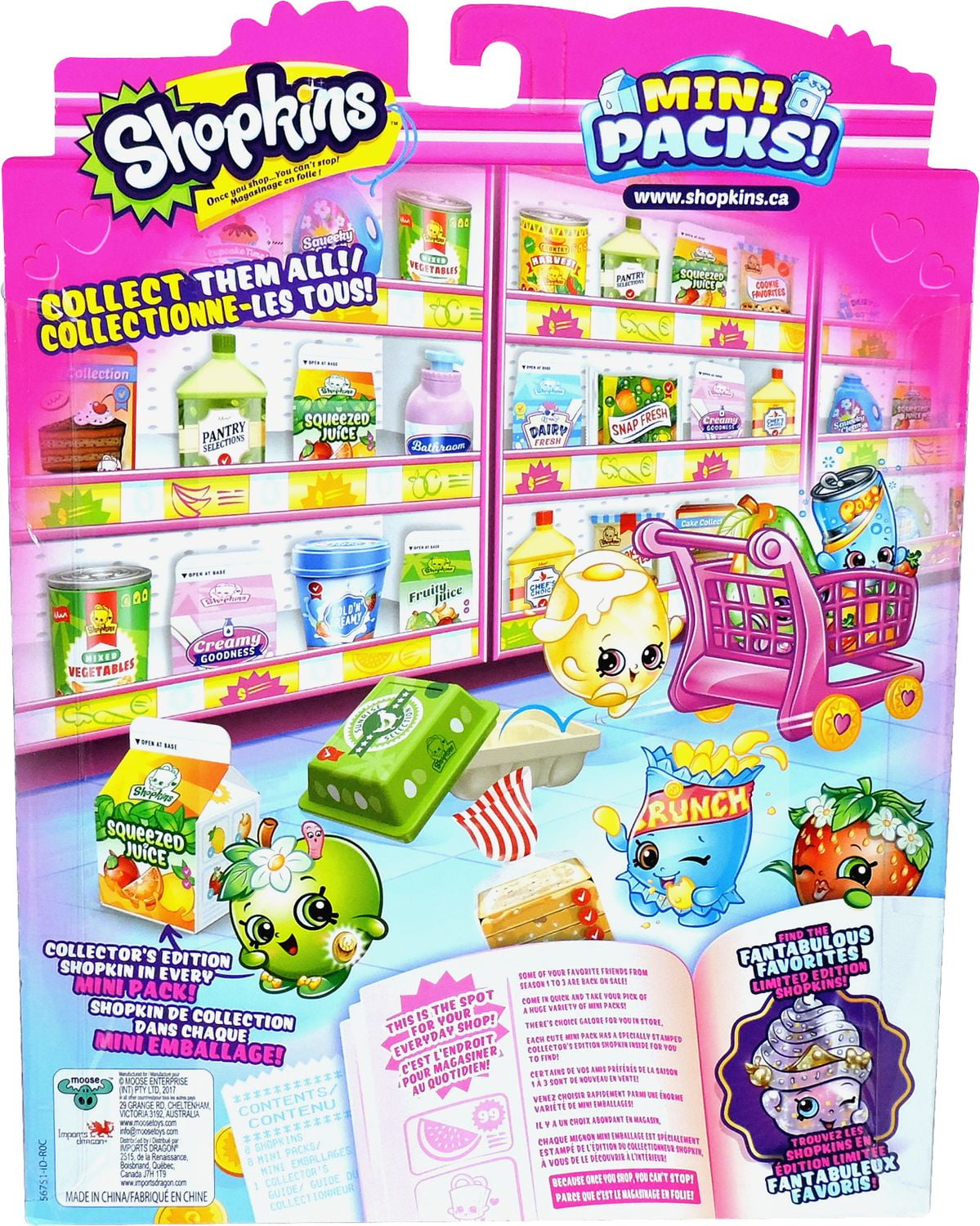 Shopkins Season 10 Mini Packs Shopper 8 Pack Walmart