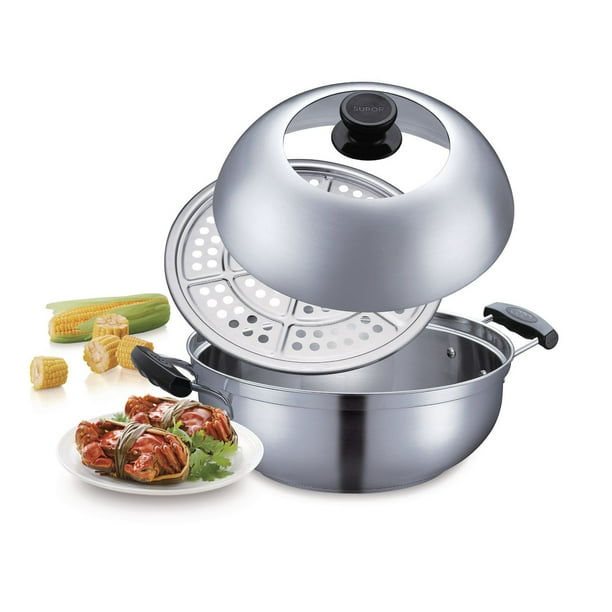 Supor Stainless Steel 26 cm Multi-Purpose Pot - Walmart.ca