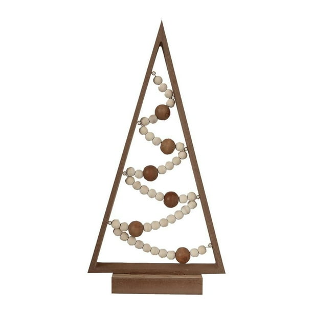 Holiday Time 16IN Wooded Tree Décor - Walmart.ca