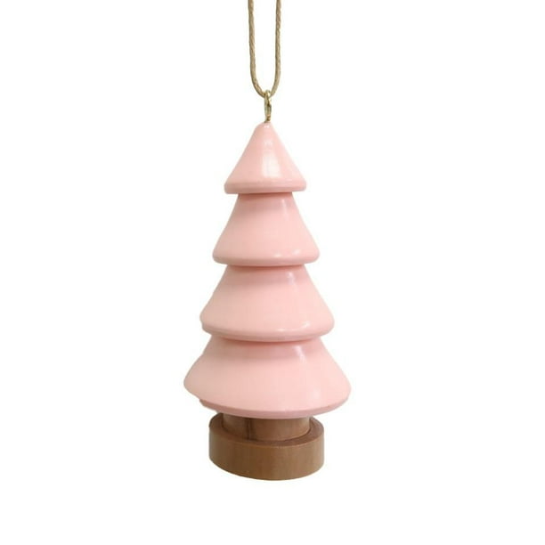 Holiday Time Pink Wooden Tree Ornament, PNK WOODEN TREE ORNT - Walmart.ca