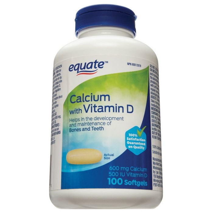 Equate Calcium with Vitamin D | Walmart Canada