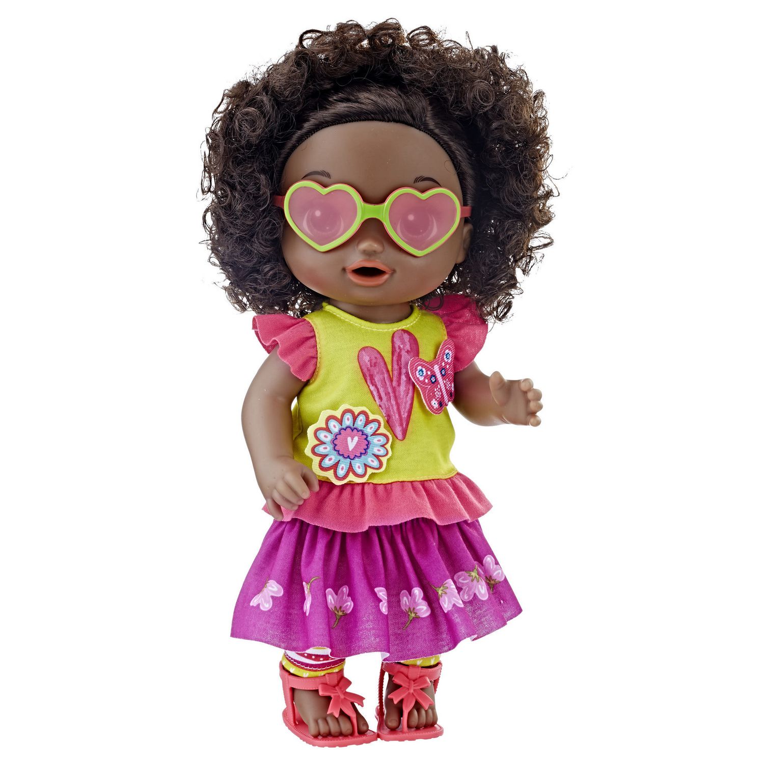Baby Alive So Many Styles Baby black Curly Hair Walmart