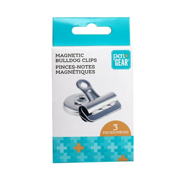 Pen+Gear Magnetic Bulldog Clips, 3 pieces - Walmart.ca