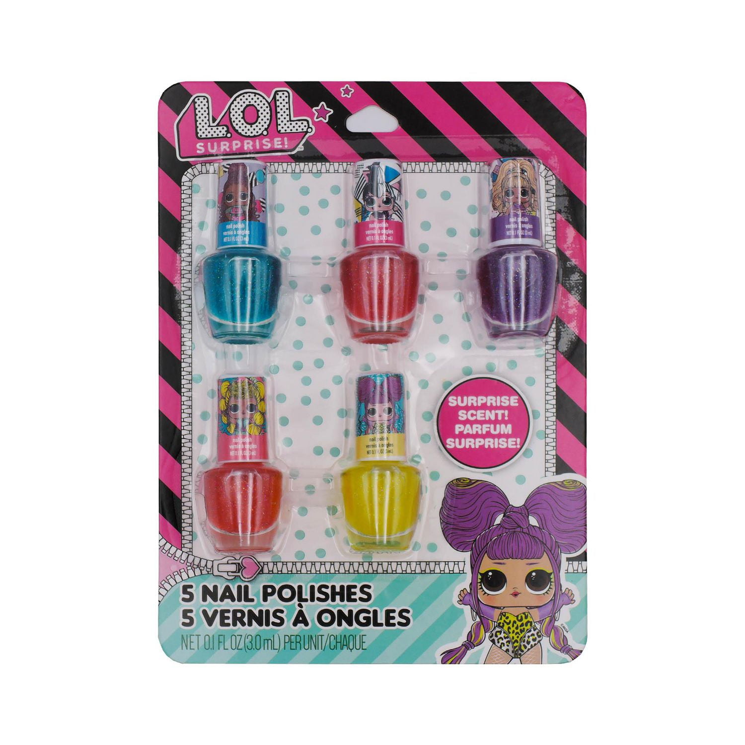 LOL Surprise 5pk Nail Polish Set | Walmart Canada