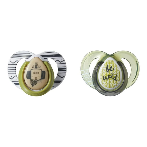 Tommee Tippee Closer to Nature Everyday Pacifier (Designs Will Vary ...