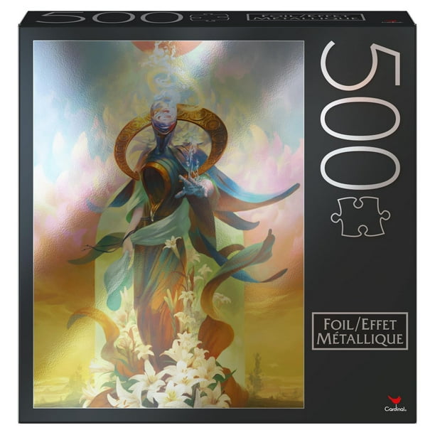 500-Piece Foil Jigsaw Puzzle, for Adults and Kids Ages 8 and up ...