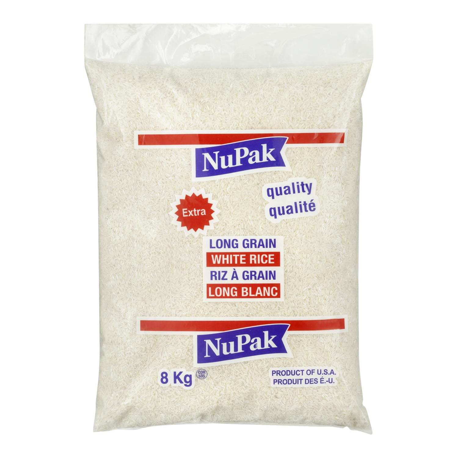 NuPak Extra Long Grain White Rice | Walmart Canada