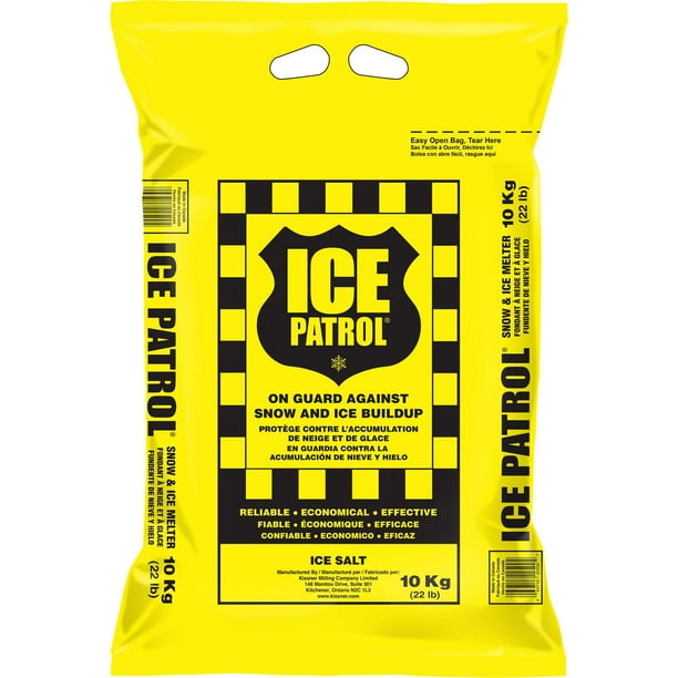 Kissner Ice Patrol Rock Salt 10kg - Walmart.ca