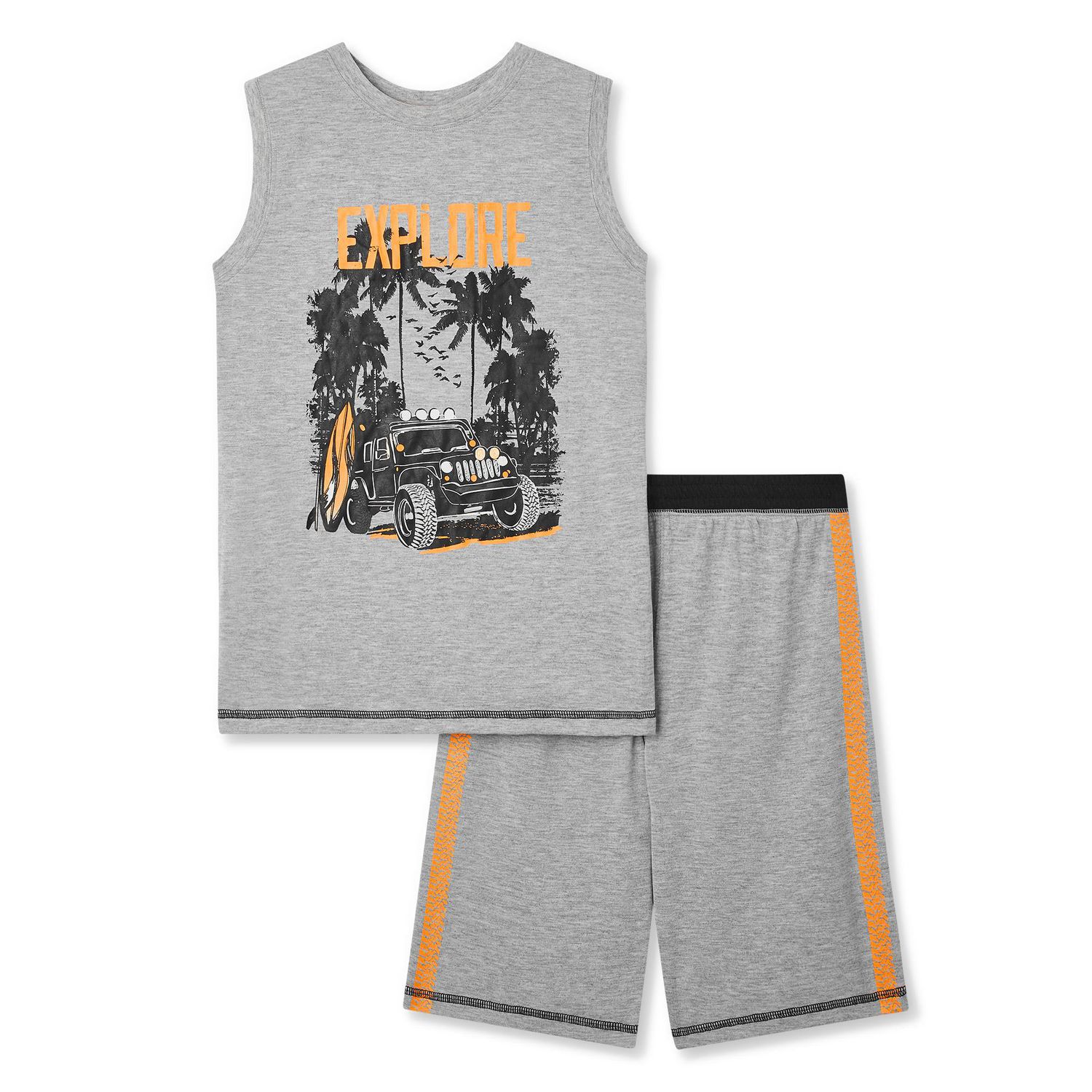 George Boys' 2-Piece Shorts Sleep Set | Walmart Canada