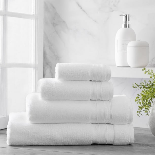 Home Trends Solid Bath Towel 6 Pc Set - Walmart.ca