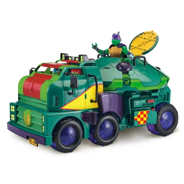 TMNT Rise of The Teenage Mutant Ninja Turtles - Turtle Tank, 2-in-1 ...