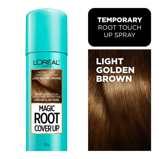 L'Oréal Paris Magic Root Cover Up, Temporary Hair Dye, 100% Grey ...