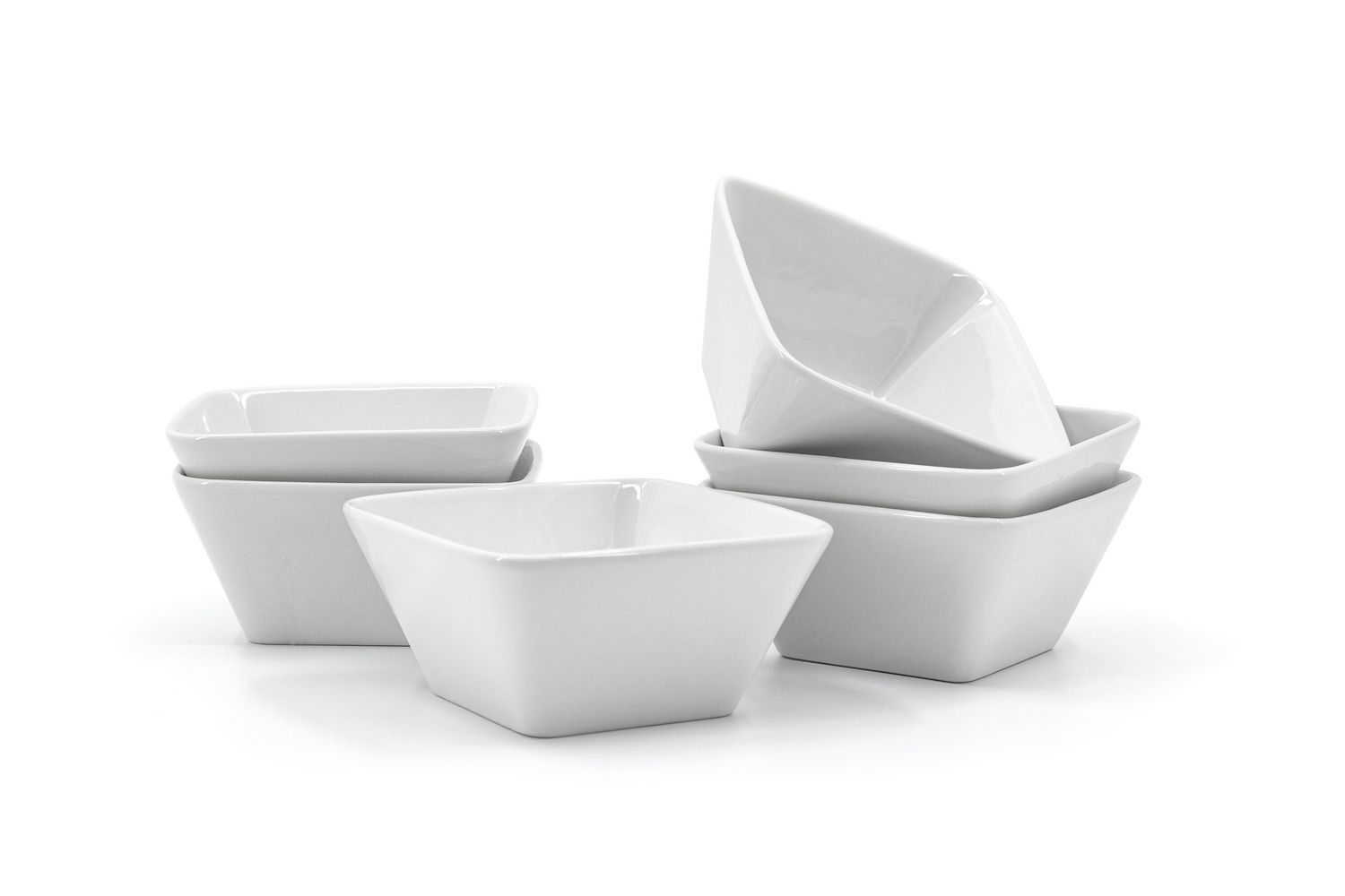 Hometrends Small Square Bowl - Set of 6 - Walmart.ca