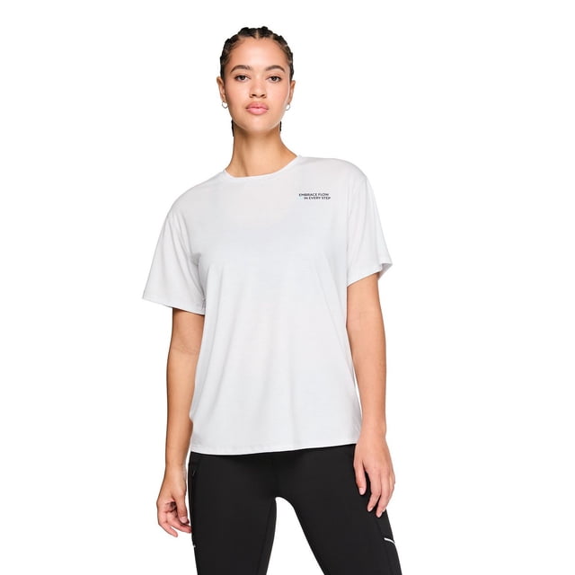 Athletic Works Women's Short-Sleeve Relaxed Fit T-Shirt - Walmart.ca