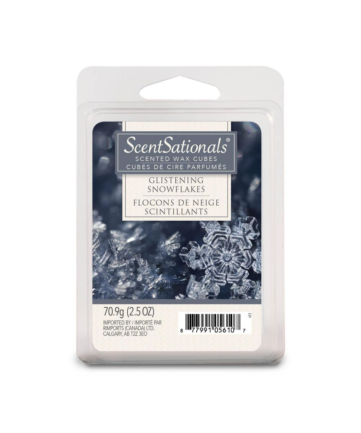 ScentSationals Scented Wax Cubes Glistening Snowflakes | Walmart Canada