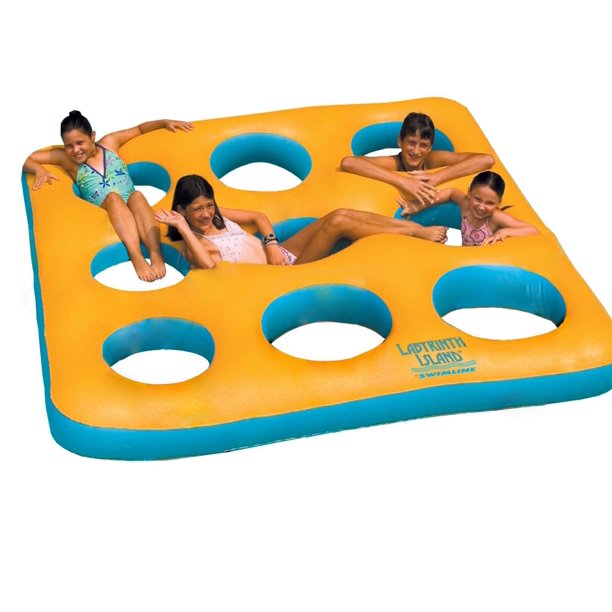 Swimline Labyrinth Inflatable Pool Island float - Walmart.ca