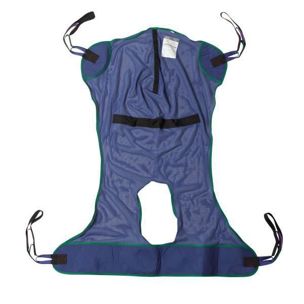 Drive Medical Blue Full Body Patient Lift Sling, Mesh with Commode ...
