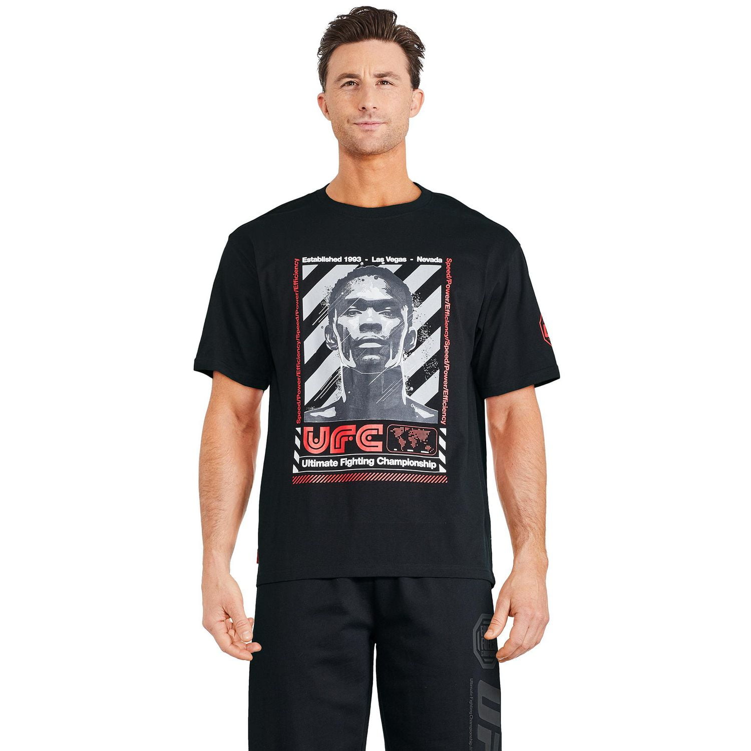 Click here for Ufc Mens Fighter Graphic Tee L prices