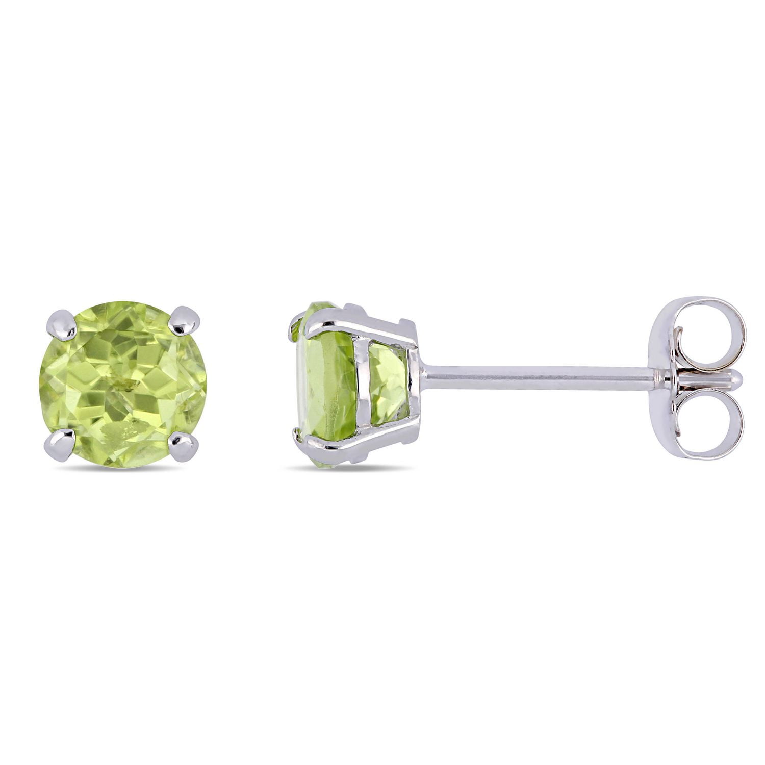 Click here for Tangelo 1-1/8 Carat T. G.W. Peridot 14k White Gold... prices