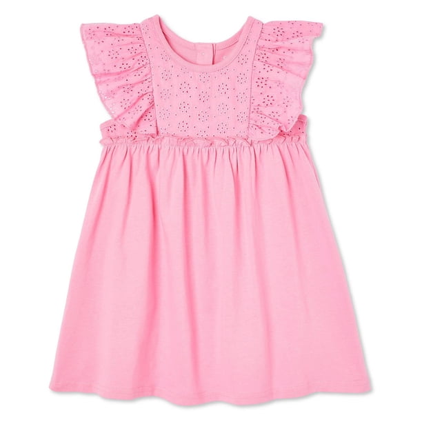 George Toddler Girls' Eyelet Dress - Walmart.ca