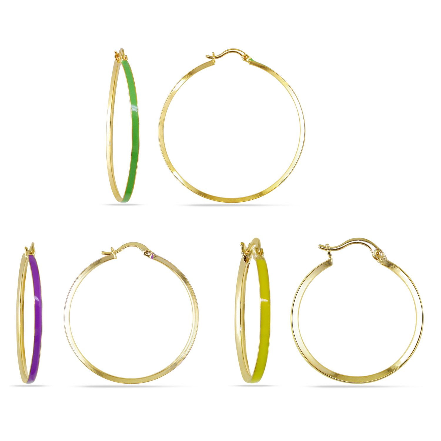 Click here for Asteria 3-Pairs Stainless Steel Green  Purple And... prices