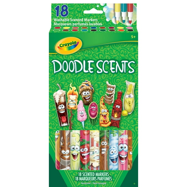 Crayola 18 Doodle Scents Markers - Walmart.ca
