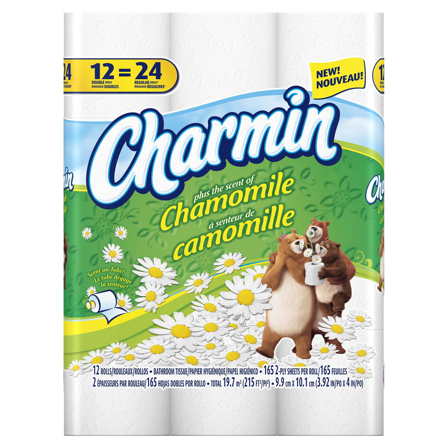 Charmin Plus the Scent of Chamomile 12 Double Roll | Walmart Canada