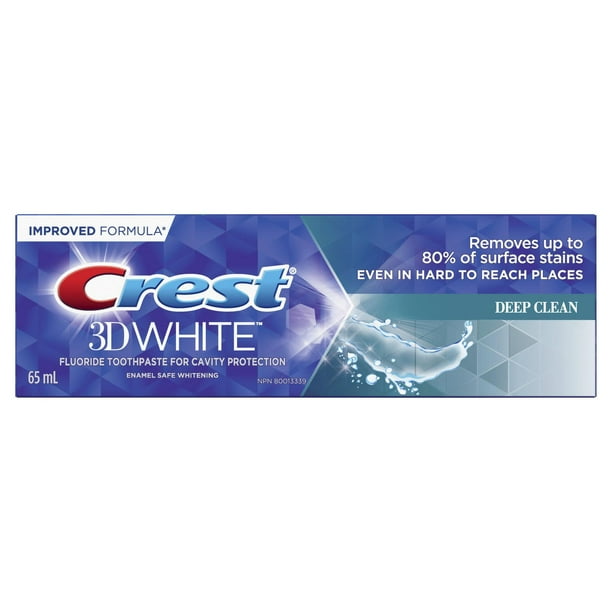 Crest 3D White, Whitening Toothpaste Deep Clean - Walmart.ca