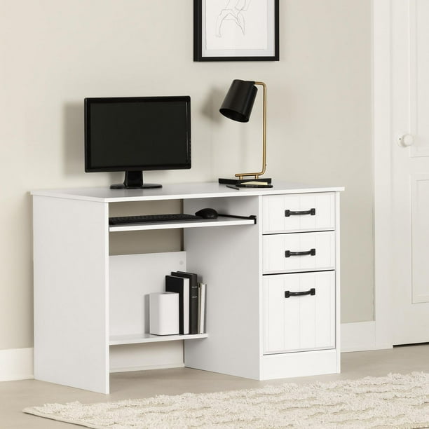 South Shore Farnel Computer Desk White - Walmart.ca