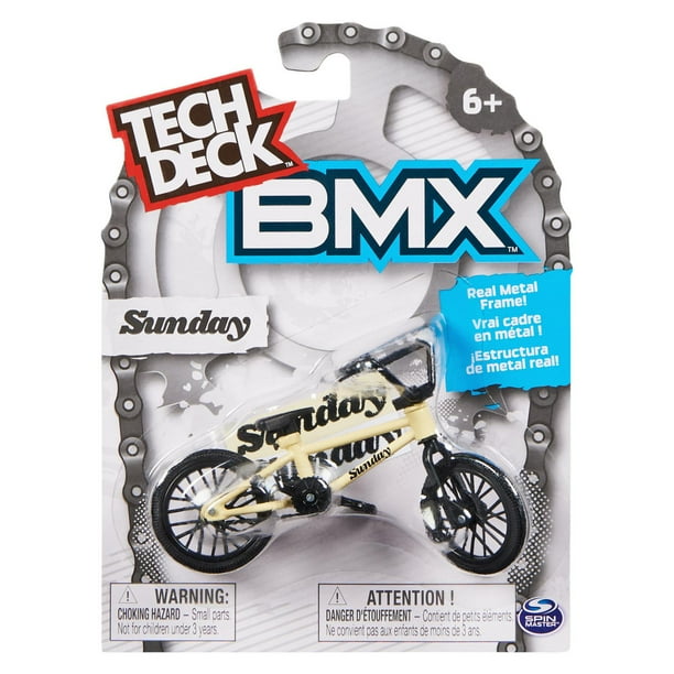 Tech Deck, BMX Finger Bike, Sunday, Collectible and Customizable Mini ...