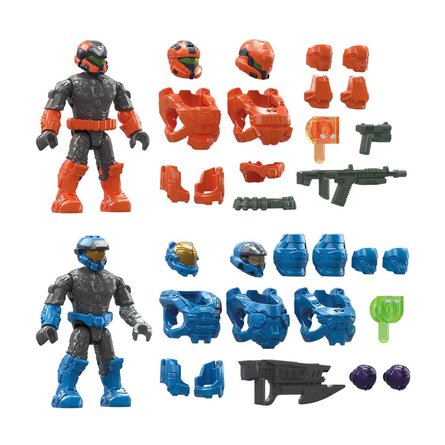 Halo Infinite Toy Building Sets Decisive Engagement with 2 Poseable Micro Action Figures