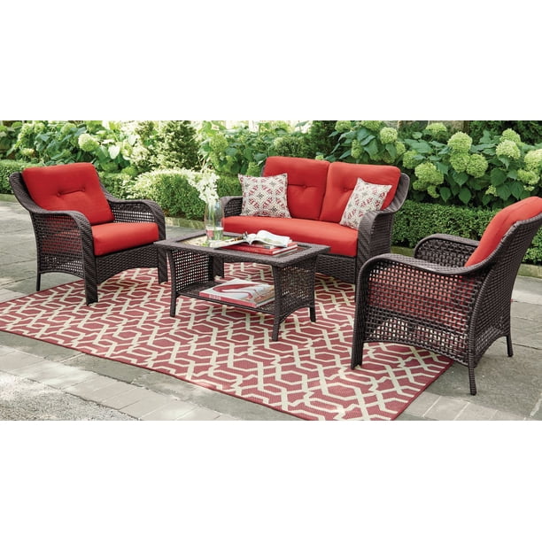 hometrends Tuscany 4-Piece Conversation Set - Walmart.ca