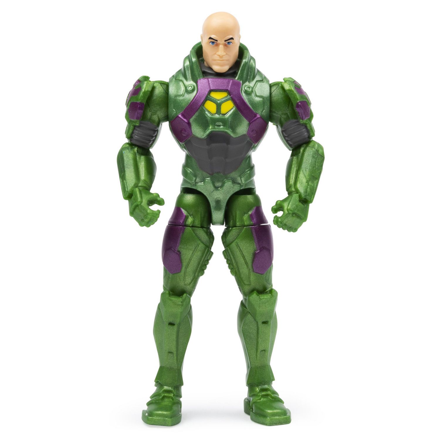 DC Comics, 4-Inch LEX LUTHOR Action Figure with 3 Mystery Accessories ...