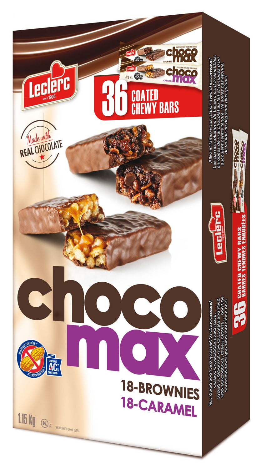 Chocomax Coated 2 Variety Assorted Granola Bars | Walmart Canada