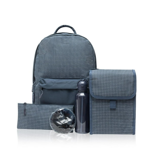 Jetstream Kid's 5-Piece Backpack with Lunch Bag, Water Bottle, Ice Pack ...