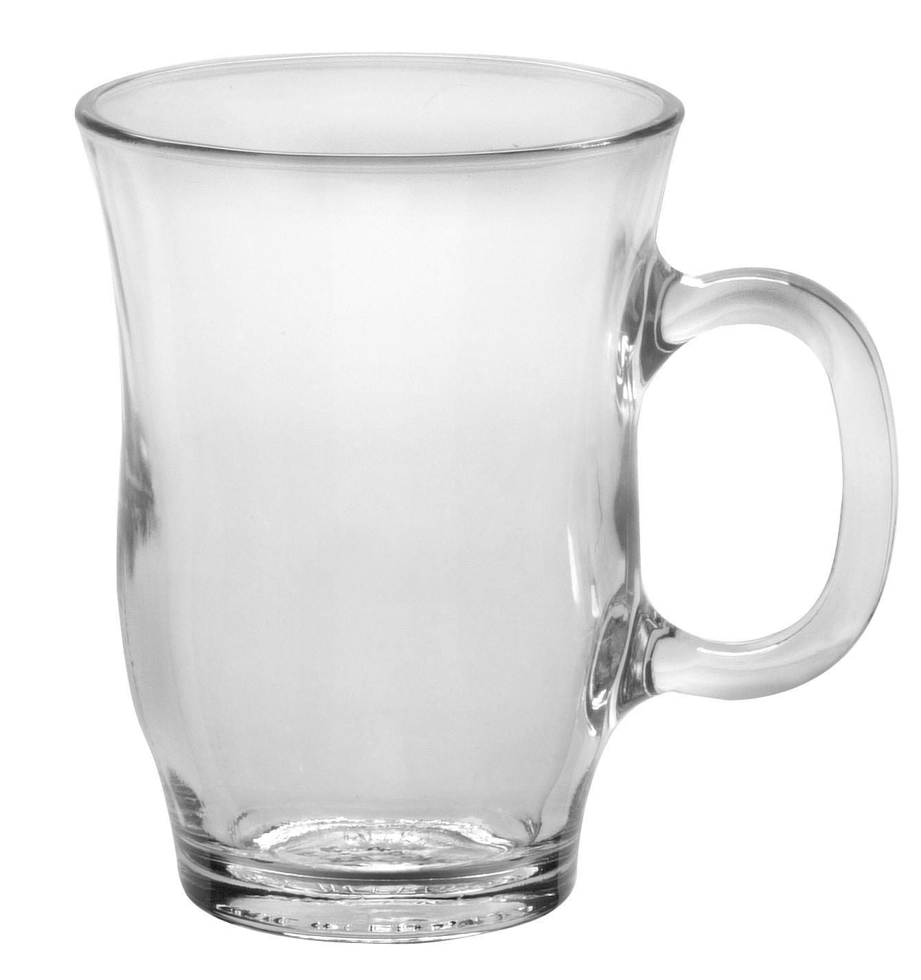 Duralex Eiffel Clear Glass Mug 250 Ml Set Of 6 Walmart Canada