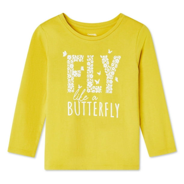 George Toddler Girls' Long Sleeve Tee, Sizes 2T-5T - Walmart.ca