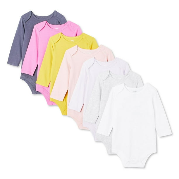 George Infants' Gender Inclusive Bodysuit 7-Pack - Walmart.ca