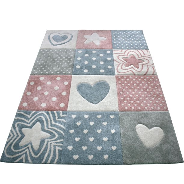 KC Cubs Boy & Girl Modern Decor Multicolor Area Rug and Carpet ...