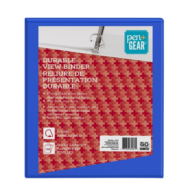 PEN+GEAR DURABLE VIEW BINDER - Walmart.ca
