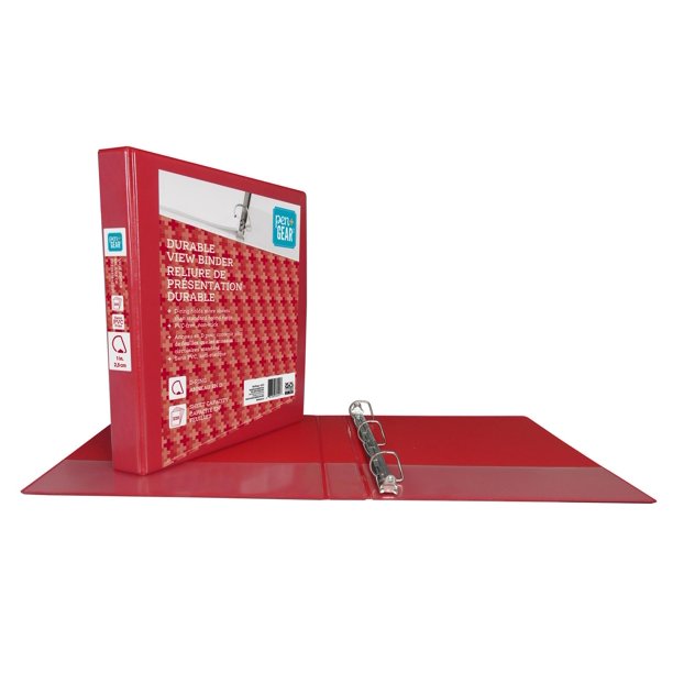 Pen + Gear Durable View Binder, 1", D-rings - Walmart.ca