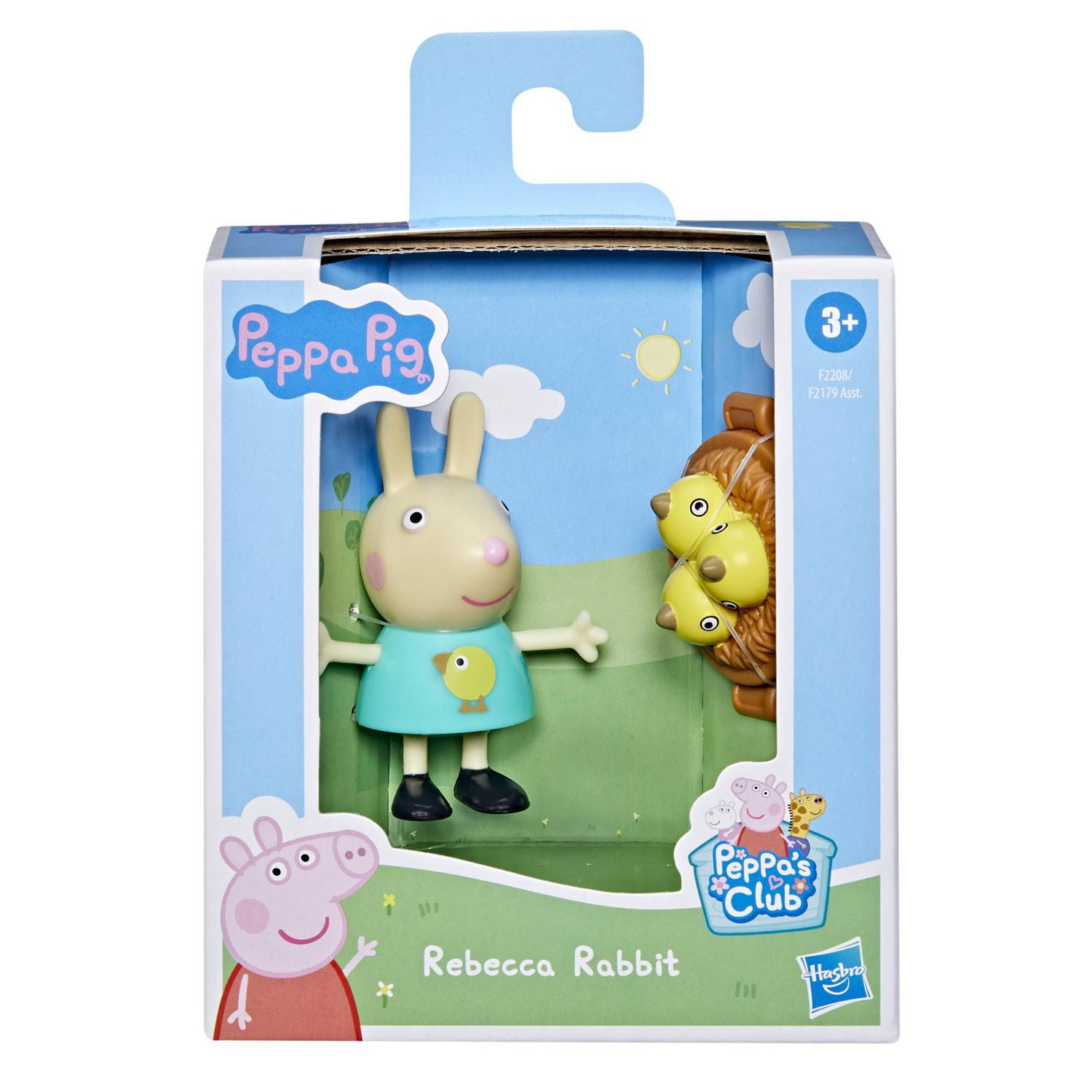 Peppa Pig Peppa s Adventures Peppa s Fun Friends Preschool Toy Rebecca Rabbit Figure Ages 3 and Up
