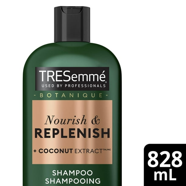 TRESemmé Botanique + Coconut Extract Nourish & Replenish Shampoo, 828 ...